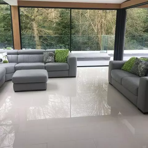 Gray And Ivory Porcelain Floor Tile Sense Light Grey Matt Porcelain