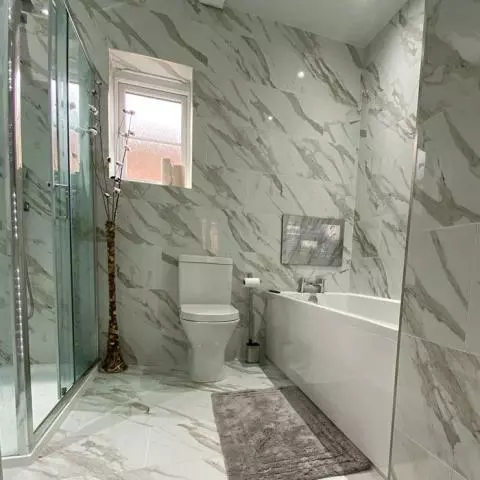 Bathroom Statuario Porcelain Tile