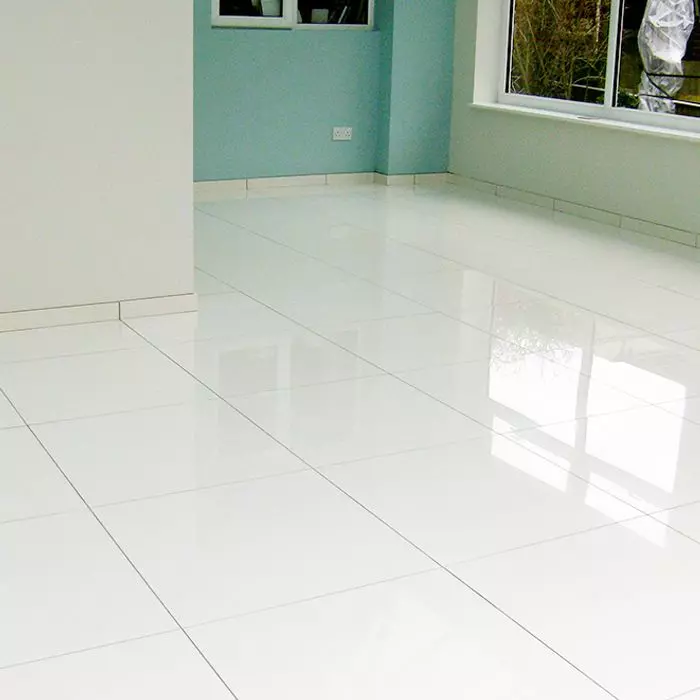 Super White Polished Porcelain Tiles