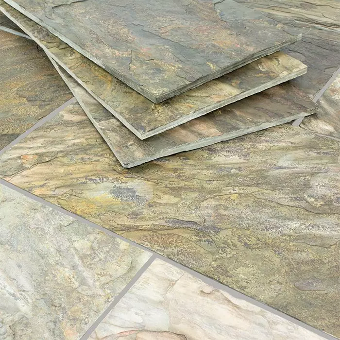Multi Slate Rust Tiles | 600mm x 300mm Patio Outdoor Paving