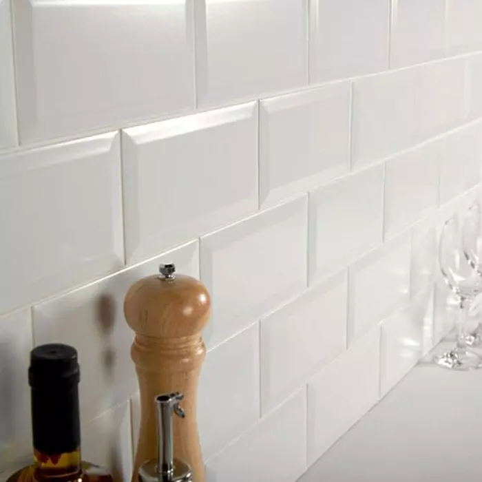 Metro White Matt Subway Tiles