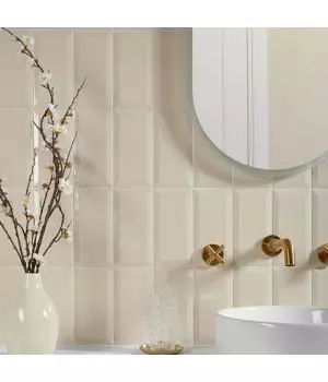 Discover the charm of cream brick tiles.