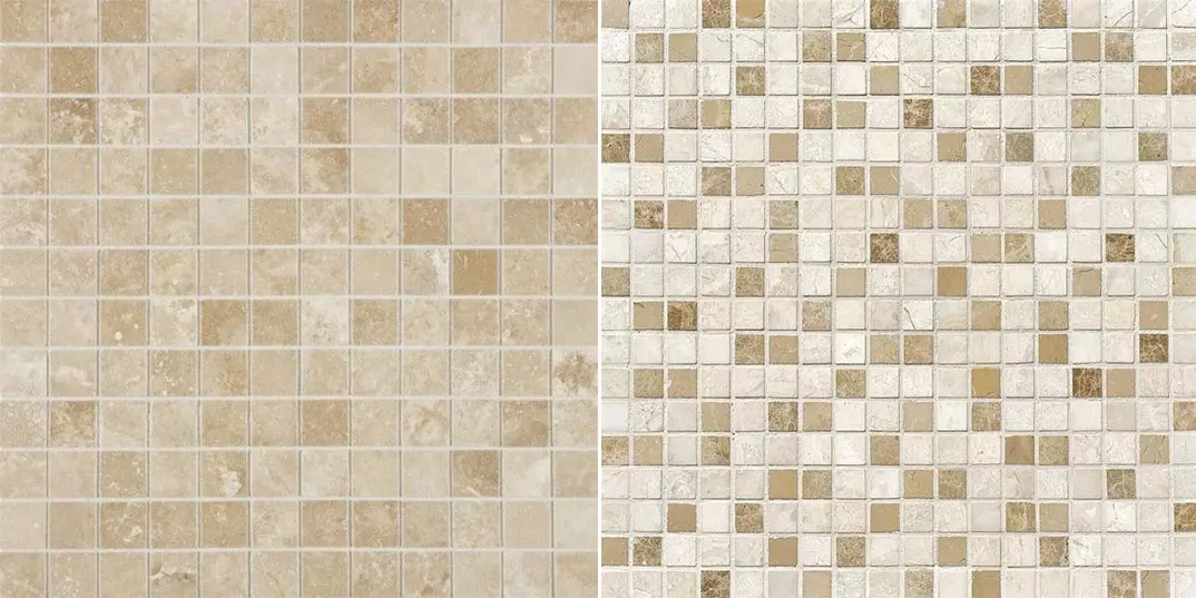 Explore the elegance of cream mosaic tiles, order free samples.
