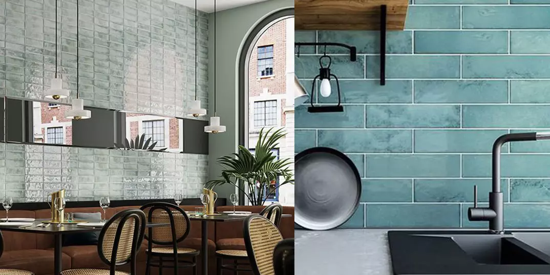 See Our Green Metro Tiles With Free Samples