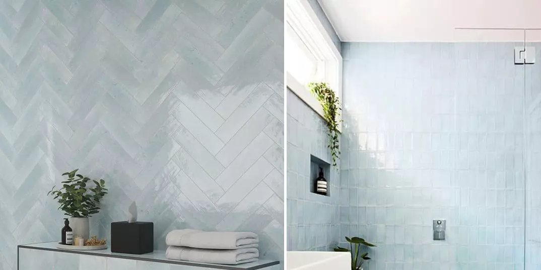 Light Blue Bathroom Tiles | Free Tile Samples & Free Finance Options