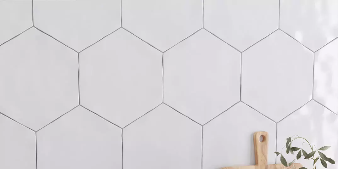 See Our White Hexagon Tiles With Free Samples