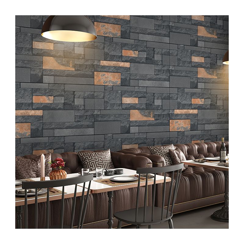 Ledgestone Black & Rust Porcelain Cladding